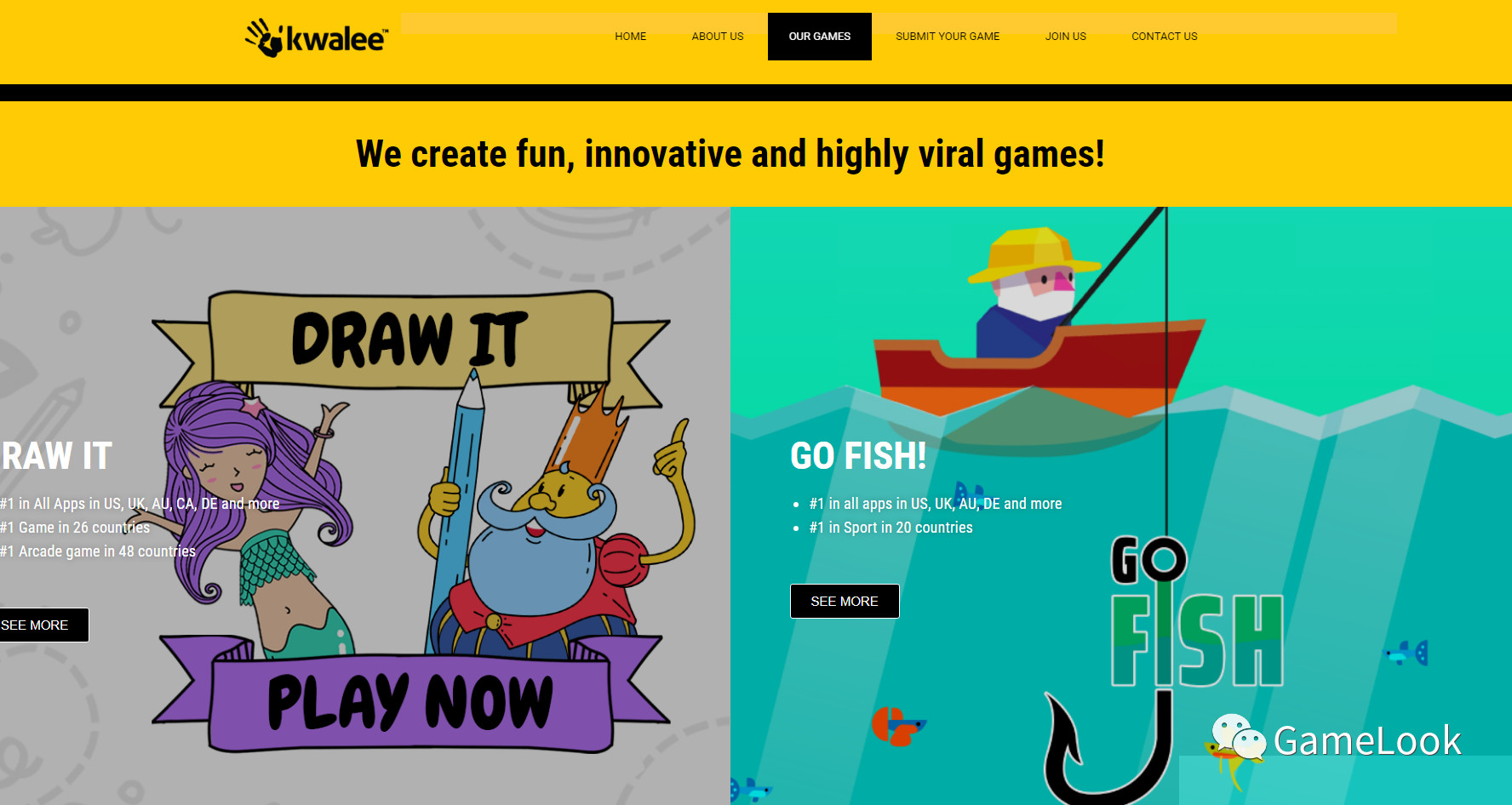 小游戏发行商谁最强？全球TOP12排名，冠军7.7亿下载 | 游戏大观 | GameLook.com.cn