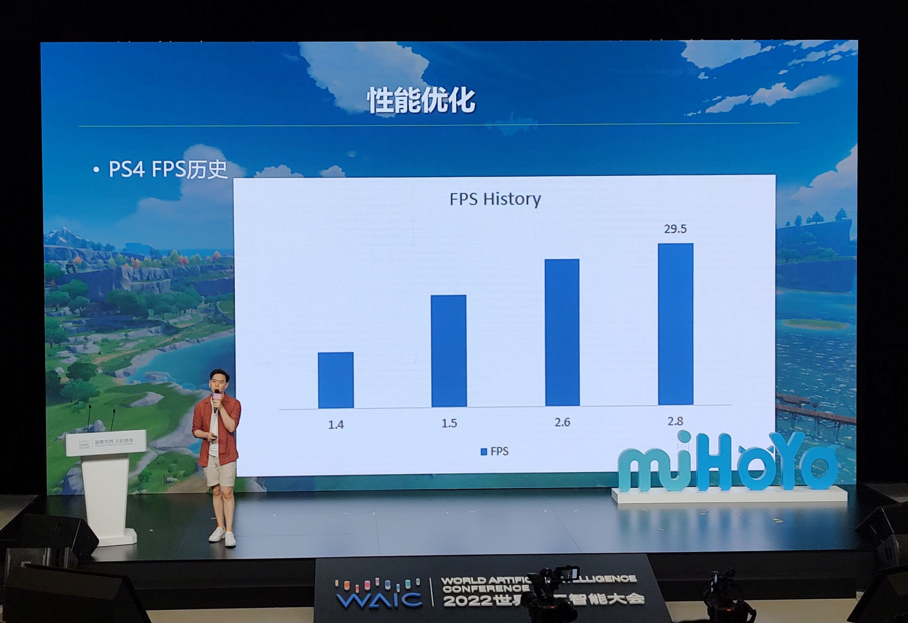WAIC | 米哈游弋振中：走到3.0的《原神》，如何做优化和后继开发 | 游戏大观 | GameLook.com.cn
