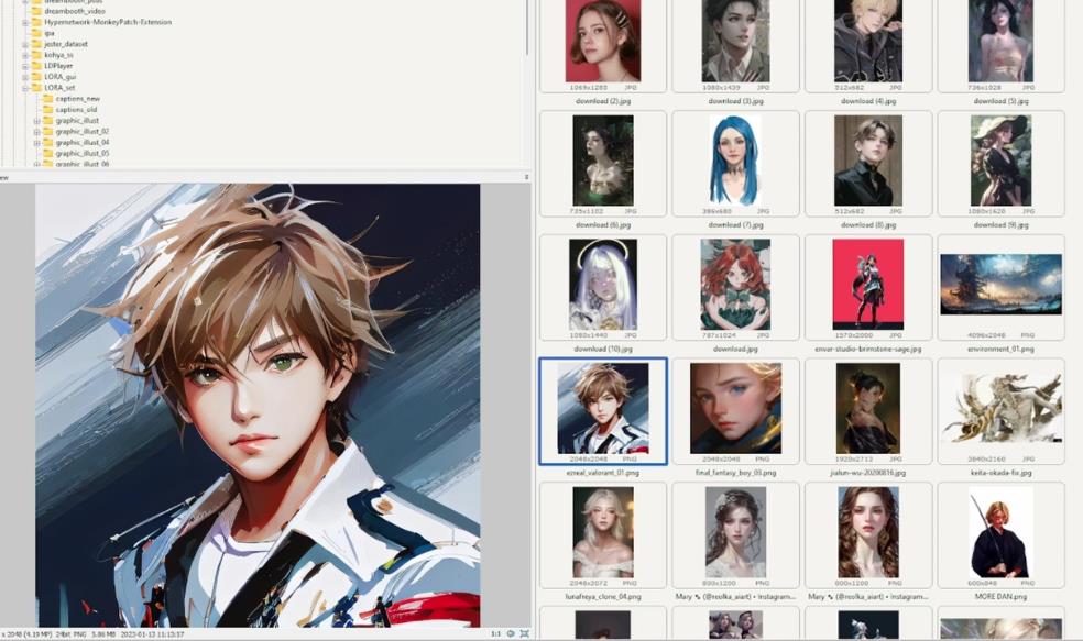 AIGC教程：Stable Diffusion精进，如何训练特定画风LoRA模型？ | 游戏大观 | GameLook.com.cn