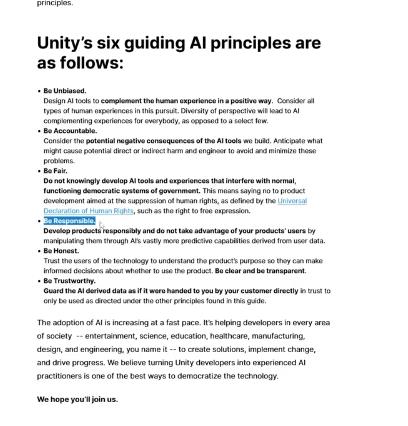 开发者揭秘：Unity预告的AI工具到底是啥？ | 游戏大观 | GameLook.com.cn