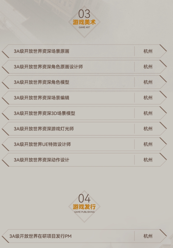 腾讯光子H工作室杭州招人，要做3A开放世界RPG | 游戏大观 | GameLook.com.cn